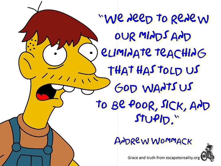 Poor, sick and stupid – Escape to Reality